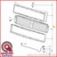 17A122321B VOLKSWAGEN GENUINE OEM JETTA RADIATOR SHUTTER ASSEMBLY | eBay