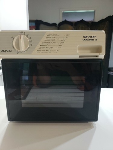 Sharp Carousel II Half Pint Compact Microwave Oven R-1M50A RV Boat ...