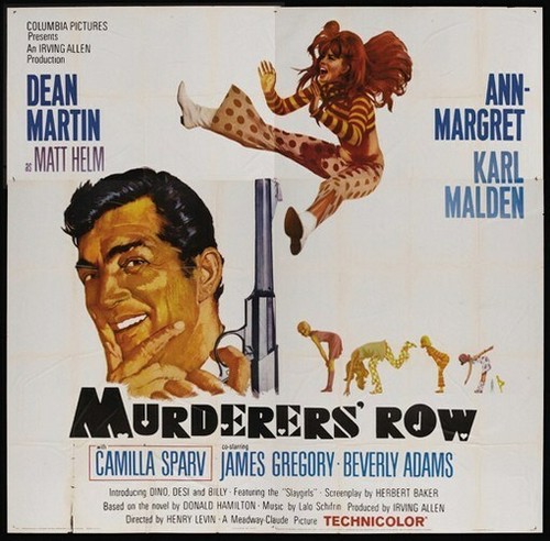 MURDERERS' ROW MOVIE POSTER Dean Martin RARE VINTAGE | eBay
