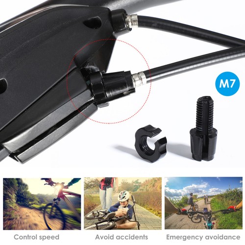 3 Count Brake Handle Lever Adjusting Screws Cable Adjuster Bicycle ...