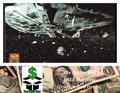 1997 Merlin Star Wars Special Edition #45 Falcon entering asteroid ...