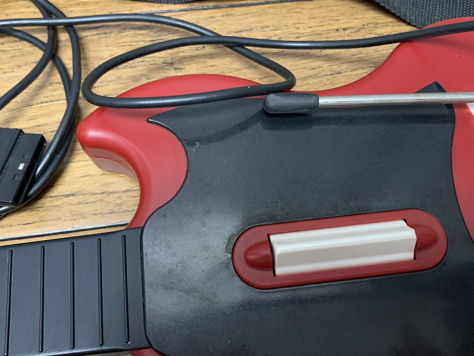 Playstation Gibson SG Guitar Hero 2 Controller Red Octane Tested ...