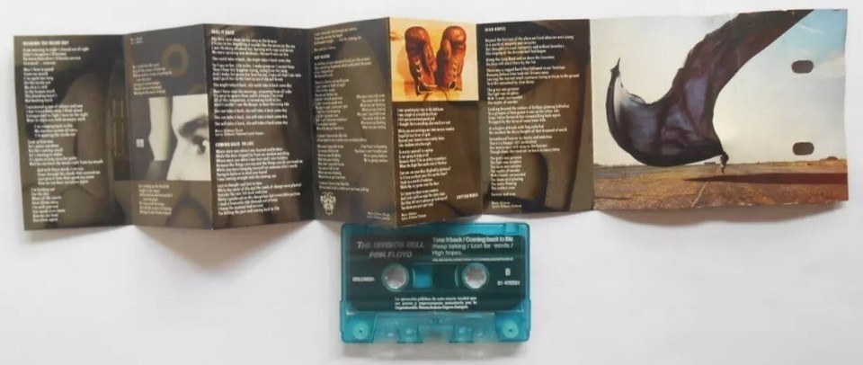 Pink Floyd - The Division Bell - Ultra Rare Original Cassette Tape ...