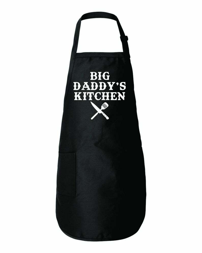 Big Daddy's Kitchen Apron, Funny Father's Day Gifts BBQ Apron | eBay