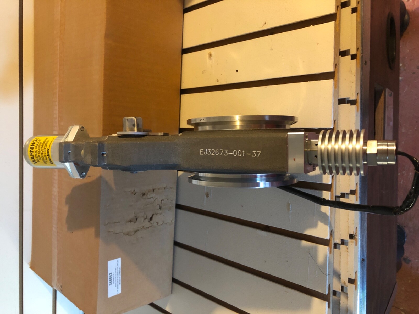 Rigsaver 5SGE 25379 St 24VDC Engine Shutoff Valve, Cummins QSK50 MCRS ...