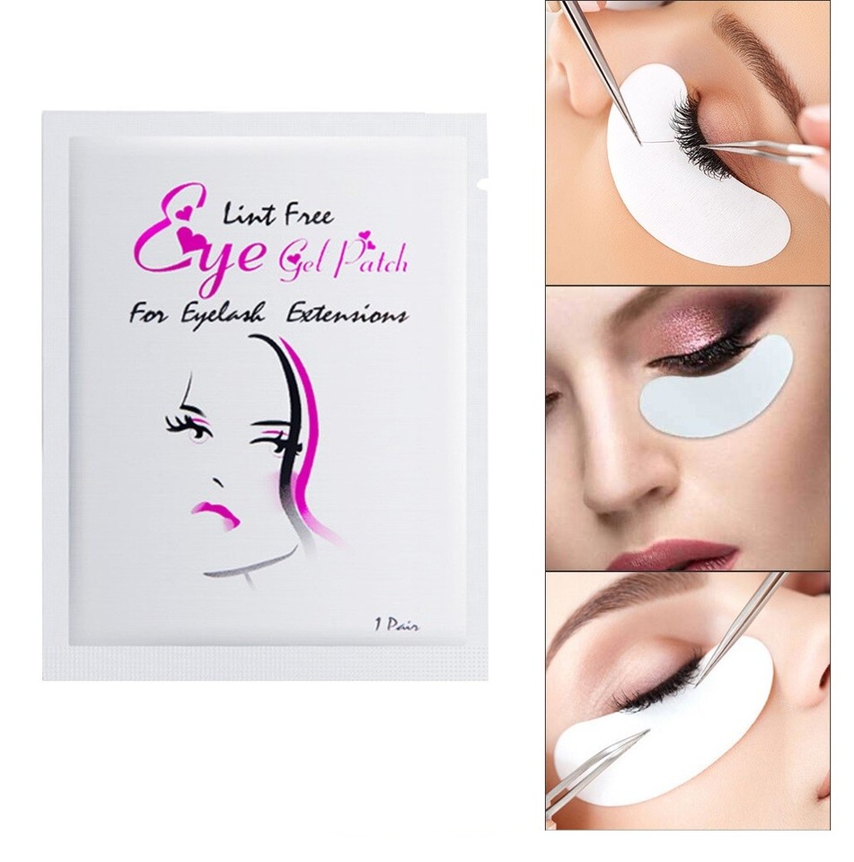 Salon Eyelash Lash Extensions Under Eye Gel Patches Lint Free Patches ...