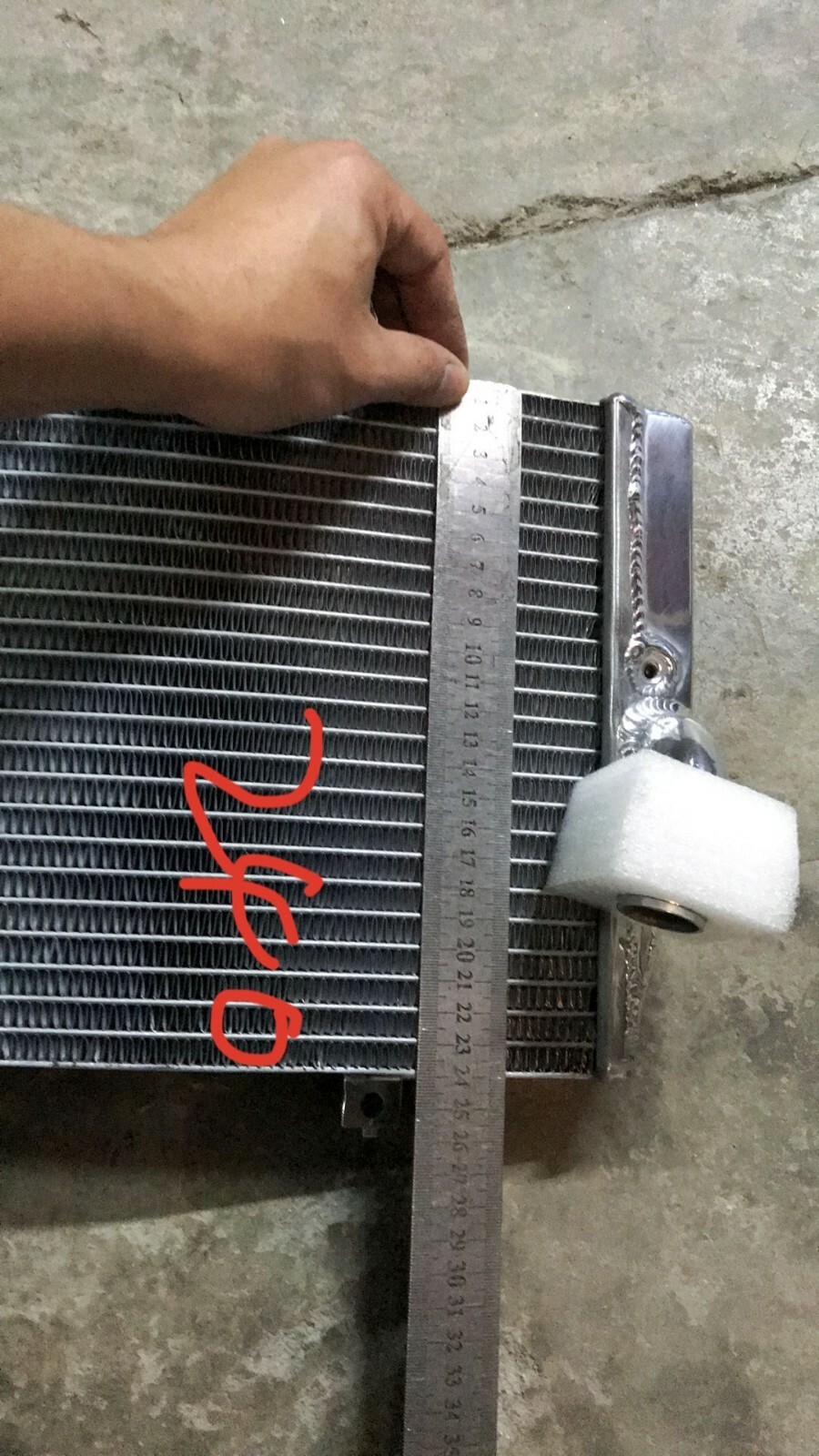 GOLPHER RADIATOR FOR HONDA VFR1200F VFR1200 FD , NOT FOR DCT CHECK ...