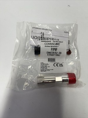 Commscope F1TNM-HC Type N Male Connector For 1/4” FSJ1-50A Cable / New ...