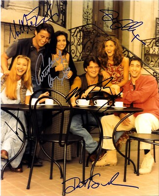FRIENDS - FULL CAST SIGNED Autographed Signed 8x10 Reprint Photo #5 ...