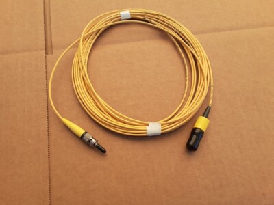 US MADE 6 m BICONIC to ST single mode fiber optic cable | eBay
