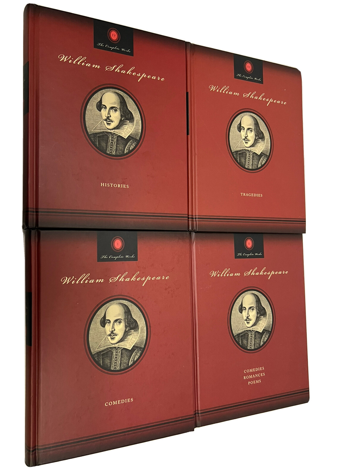 WILLIAM SHAKESPEARE The Complete Works, Tess Press 1st Print 4 Vol Set ...