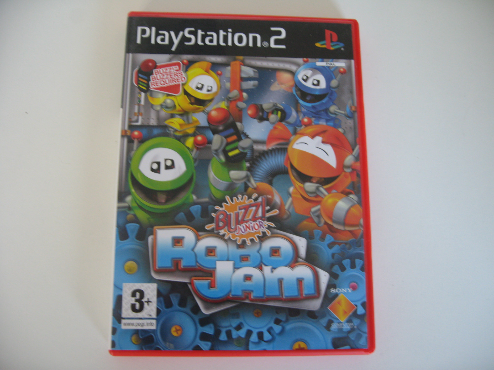 PS2 - BUZZ Buzzers Game Series: Sports Mega Hollywood Pop Robojam ...