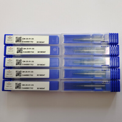 10pcs GM-2B-R1.0S ZCC.CT Tools 2 Flute Ball End Mill Original | eBay