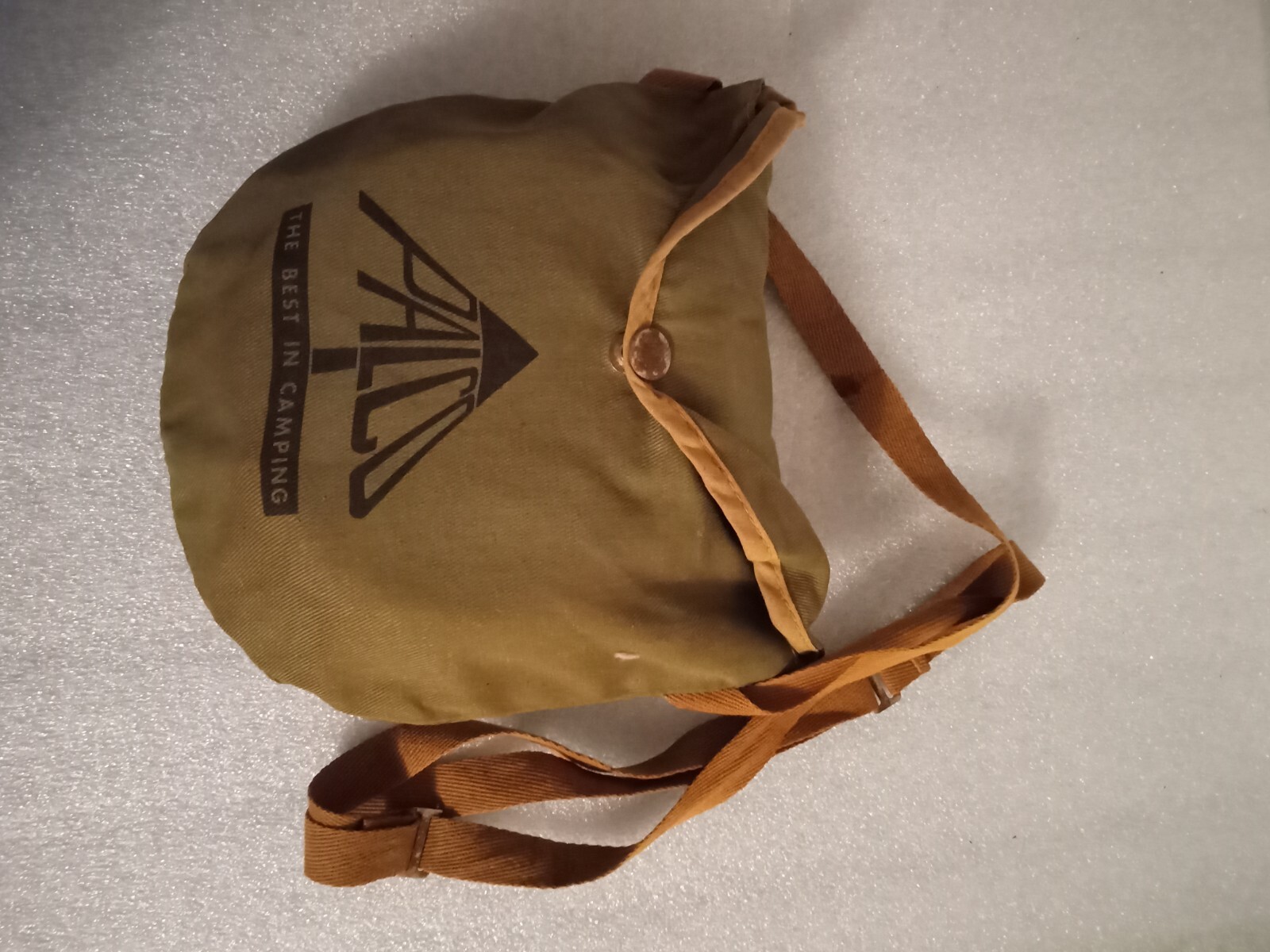 Vintage Palco Aluminum Camping Mess kit with canvas bag Outdoor Cooking ...