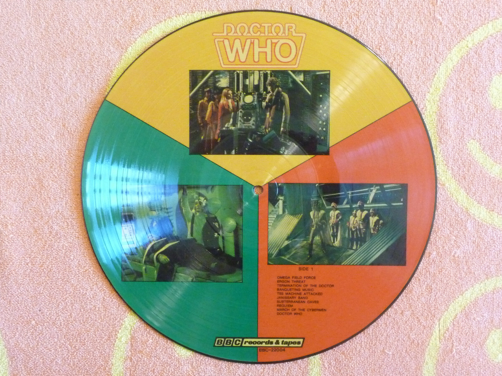 DOCTOR WHO Sound Effects/Soundtrack LP PICTURE DISC NEVER PLAYED BBC ...