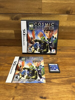 Nintendo DS Ben 10 Ultimate Alien: Cosmic Destruction With Manual Free ...