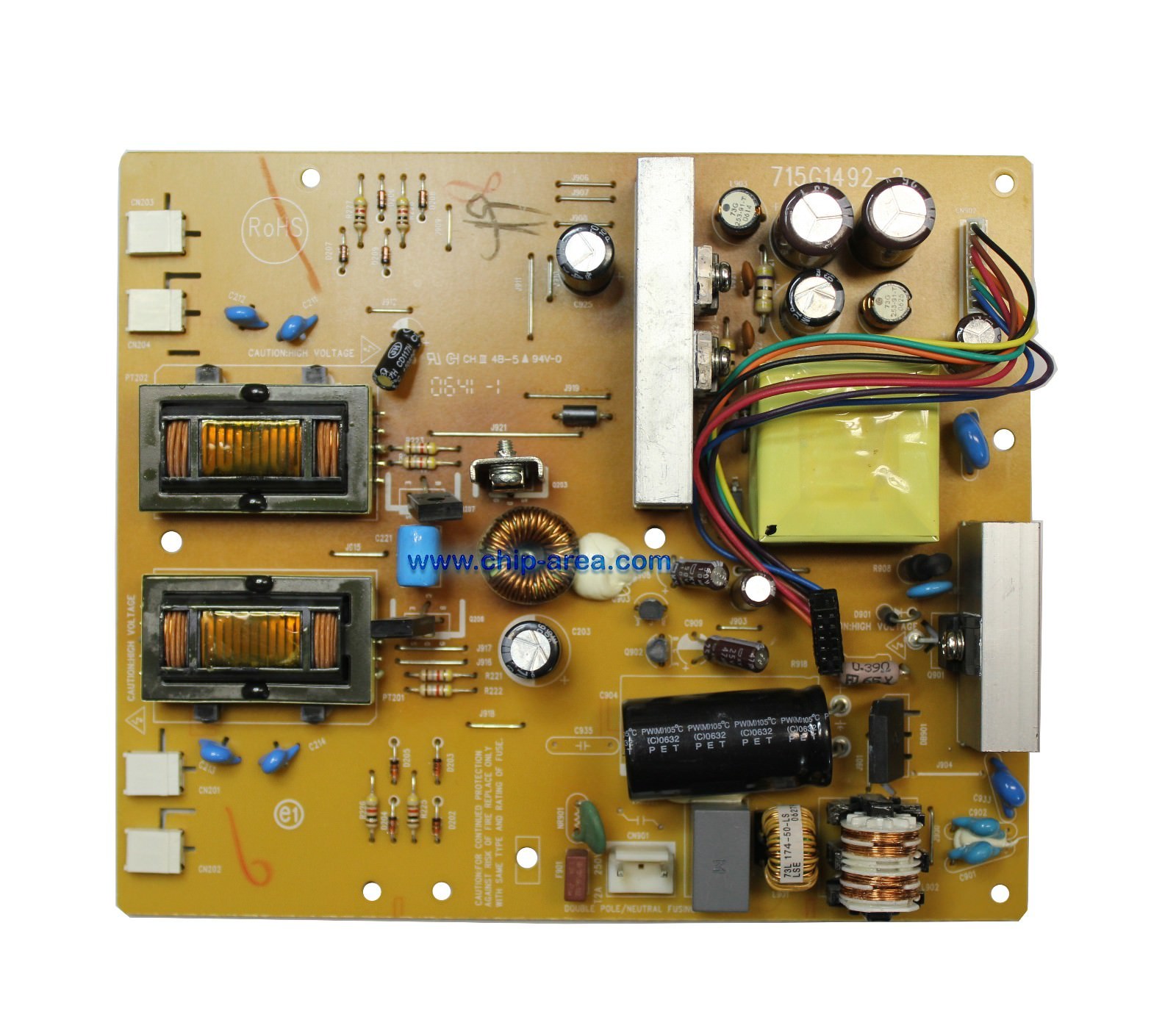 Power Supply Board 715G1492-2 For IBM Lenovo L171 Dell E176 E177 Acer ...