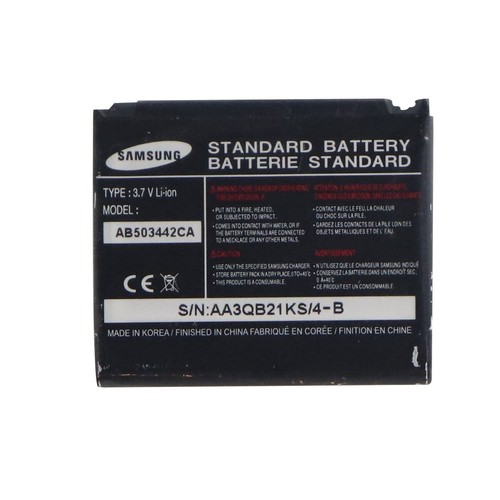 🔋 ALLTEL SAMSUNG OEM AB503442CA BATTERY FOR SPH-M520 SCH-R500 HUE | eBay