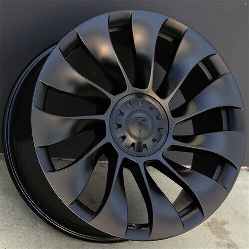 SET(4) 20" 20X9.0 5x114.3 ET+34 TURBINE STYLE WHEELS FIT TESLA MODEL Y ...