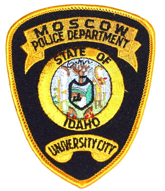 MOSCOW POLICE DEPARTMENT IDAHO ID Sheriff Police Patch UNIVERSITY CITY ...