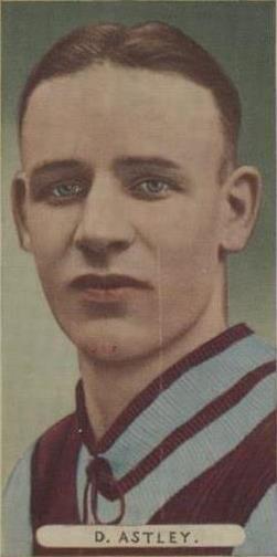 1934 Ardath Famous Footballers - David John Astley #4 for sale online ...
