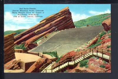 Postcard - Colorado - Red Rocks Theater | eBay
