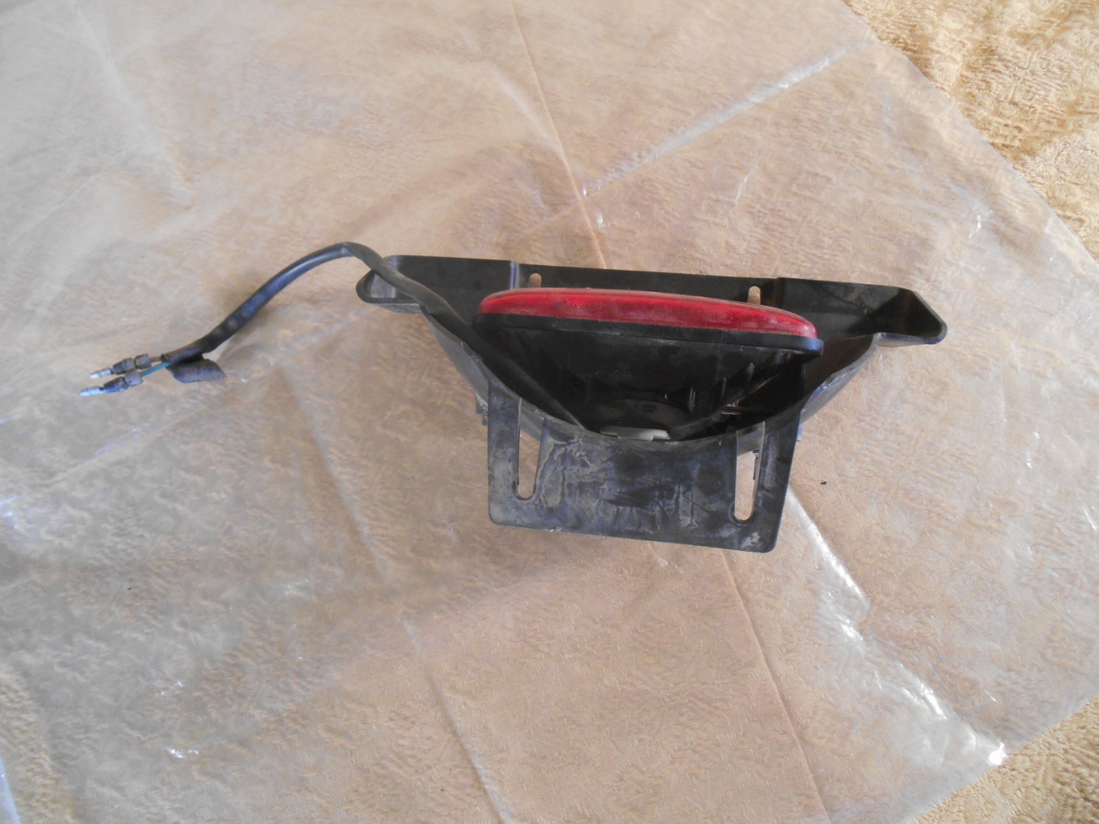 2004 04 HONDA TRX 350 4X4 REAR TAIL LIGHT WITH SHROUD & MOUNT RANCHER ...