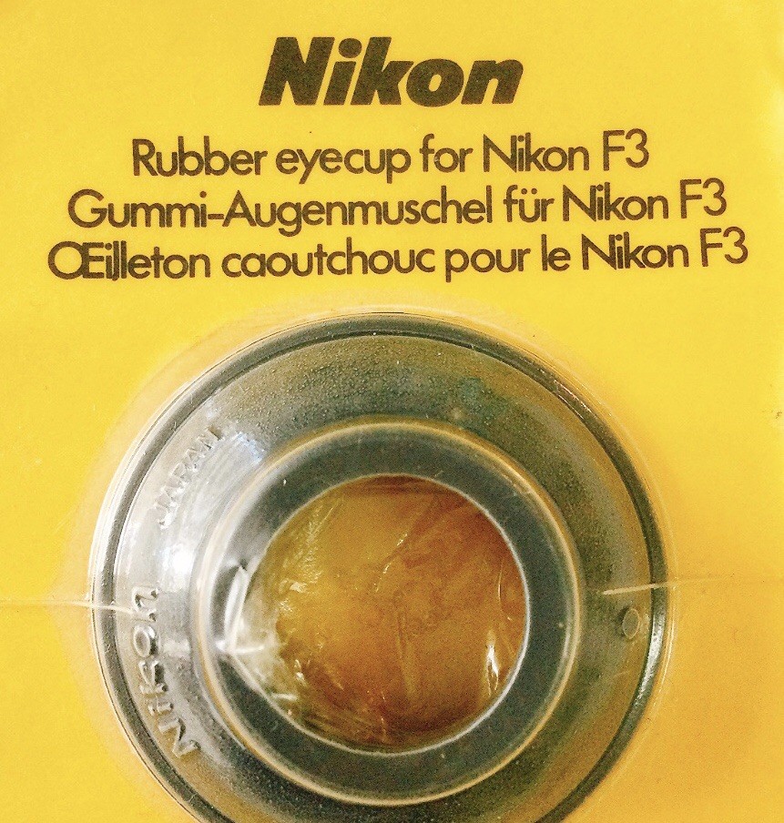 【UnUsed】Genuine Nikon Rubber Eyecup for F3 in the Package Vintage Japan ...