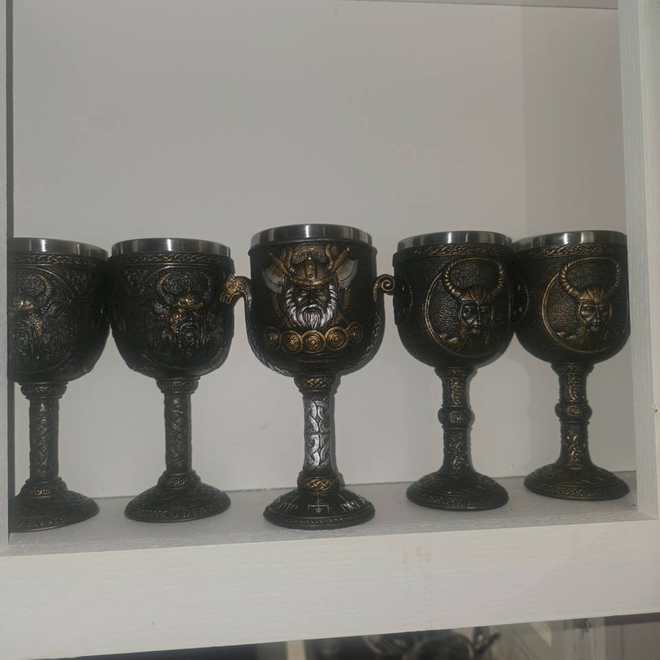 Pacific Giftware Norse Mythology Trickster God Loki Wine Goblet Chalice ...