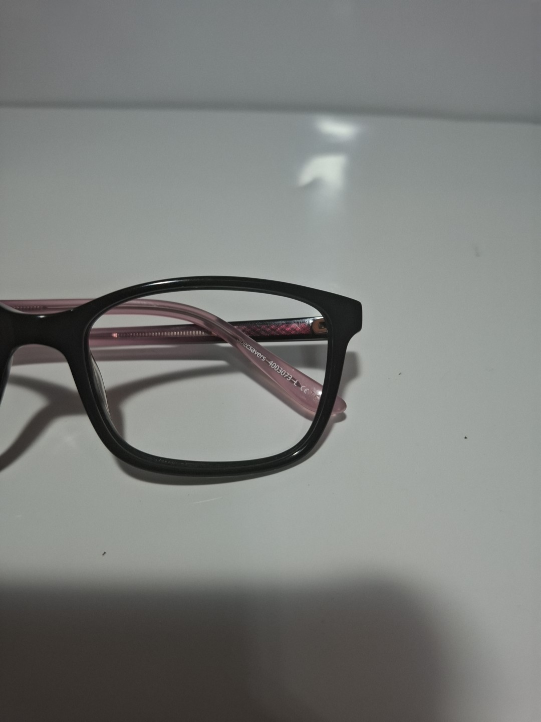 Specsavers Women's Eyeglasses BLACK And Pink Frame LICORICE 25670196 ...