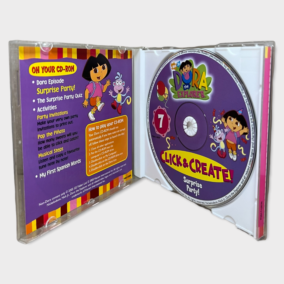 Dora the Explorer Click & Create - Windows PC [Jewel Case] - Choose ...