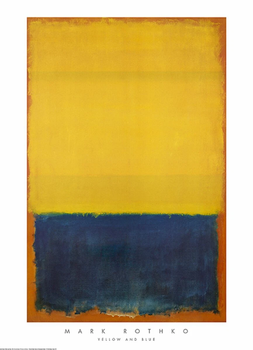 Rothko Blue Yellow