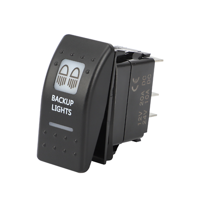 For Can-Am Commander Defender Maverick Backup Light Rocker Switch Amber ...