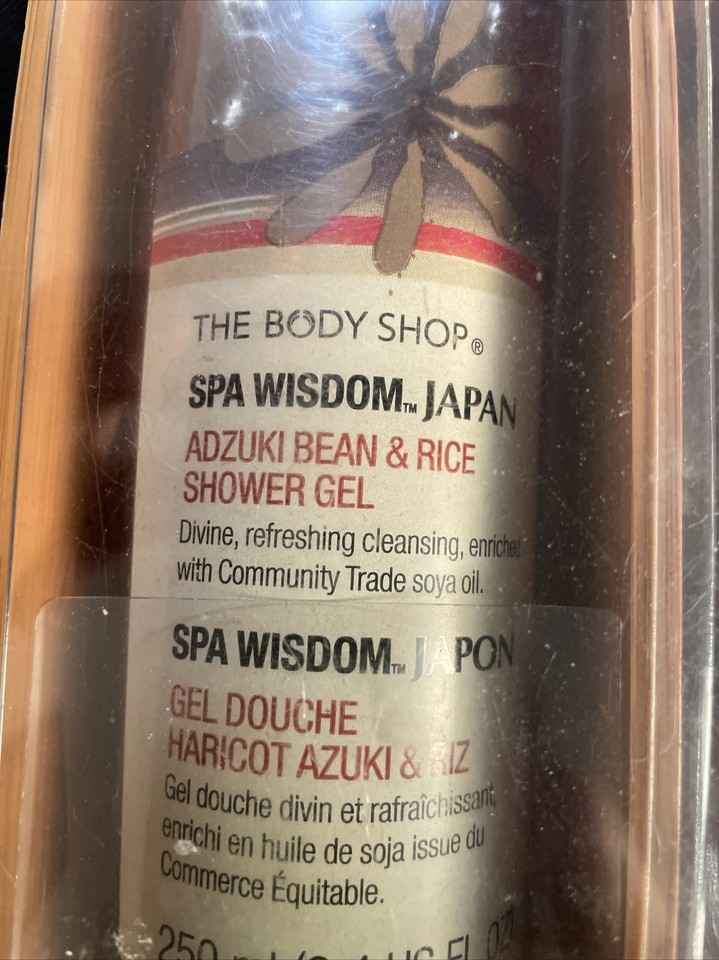 THE BODY SHOP SPA WISDOM Japan Bath Set Shower Gel Lotion Washing Grains NEW NIB | eBay
