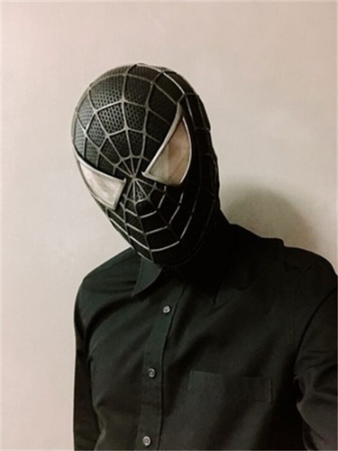 Spiderman Classic Raimi Mask Helmet Cosplay Props Red/Black Masks ...