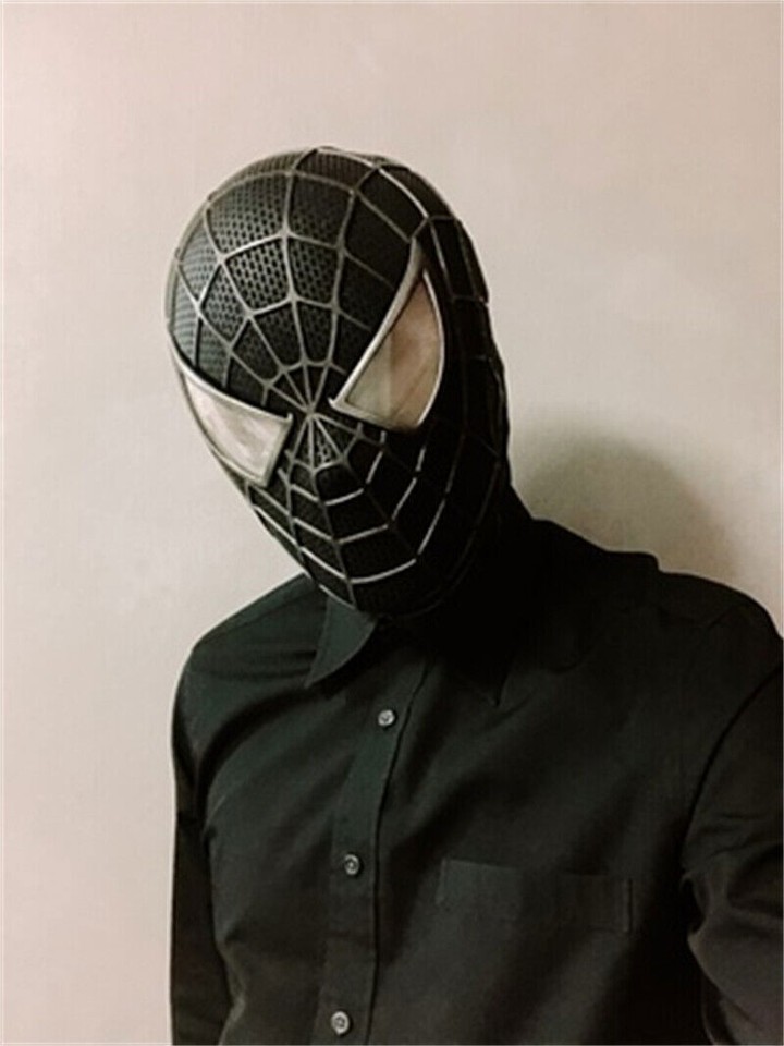 Spiderman Classic Raimi Mask Helmet Cosplay Props Red/Black Masks ...
