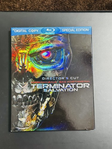 Terminator Salvation Two-Disc Directors Cut Blu-ray w/Slipcase- Like ...