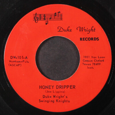 DUKE WRIGHT: honey dripper / sometimes i'm happy DUKE WRIGHT 7" Single ...