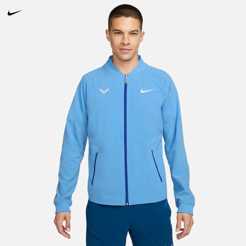 Nike Dri-FIT Rafa Tennis Jacket University Blue DV2885-412 Men's Size ...