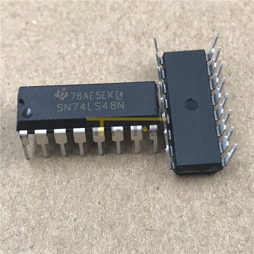 10PCS SN74LS48N 74LS48 DIP16 TI BCD-to-Seven-Segment Decoder | eBay