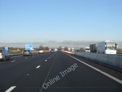 Photo 6x4 M6 Motorway - Approaching Junction 13, Northbound Acton ...