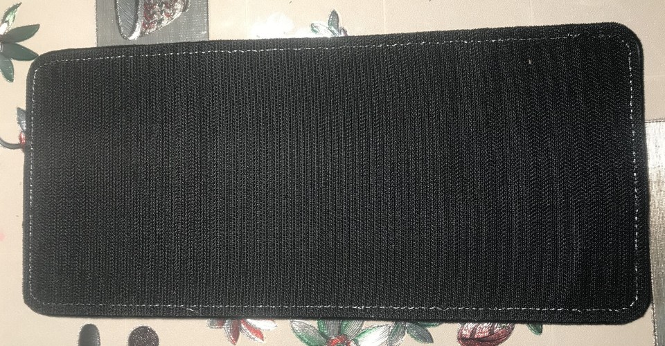 AGENT EXECUTIVE PROTECTION EMB PATCH 4X10 AND 2X5 VELCR@ ON BACK BLACK ...