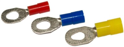 MVP 75 Mixed Multi-Stud Ring Terminal Wire Connectors 10-22 AWG Gauge ...