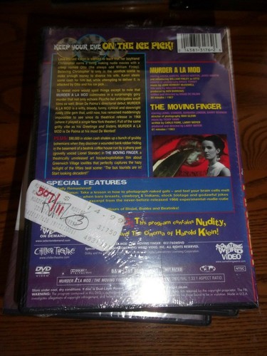 Murder a La Mod / the Moving Finger (DVD) for sale online | eBay