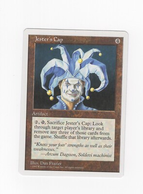 Jester's Cap 5th Edition NM/NM- MTG Magic the Gathering b | eBay