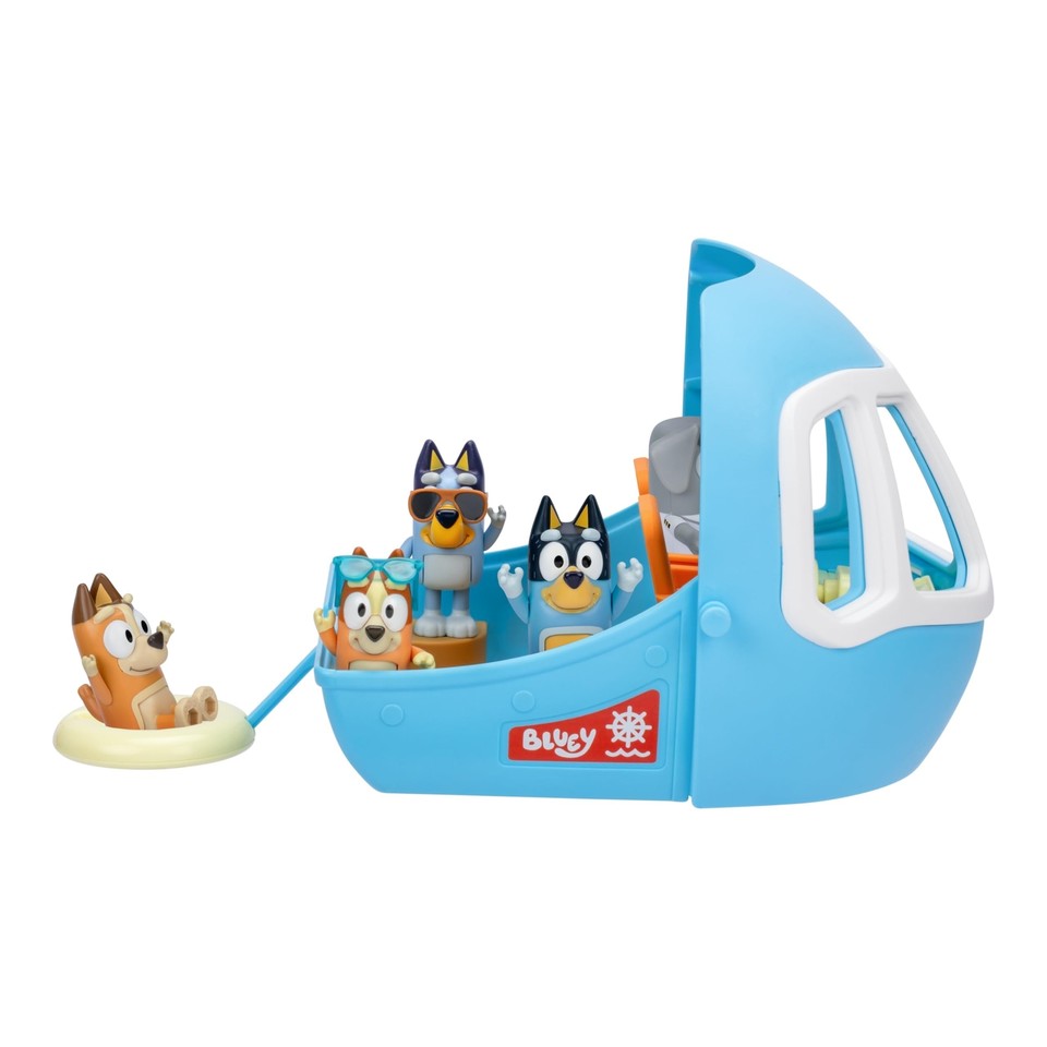 Bluey 3-in-1 Transforming Plane Playset with The Heelers, Plane ...