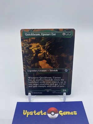 MTG Quickbeam Upstart Ent Lord Of The Rings Tales of Middle-earth U 0419 Lotr | eBay