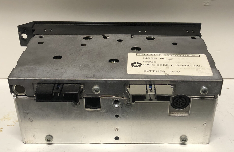 89-90 DODGE Chrysler Infinity I AM FM Cassette AUX INPUT MP3 IPOD OEM ...