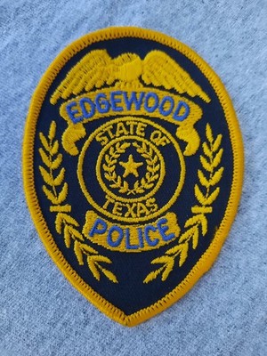 Edgewood TX Police Patch | eBay