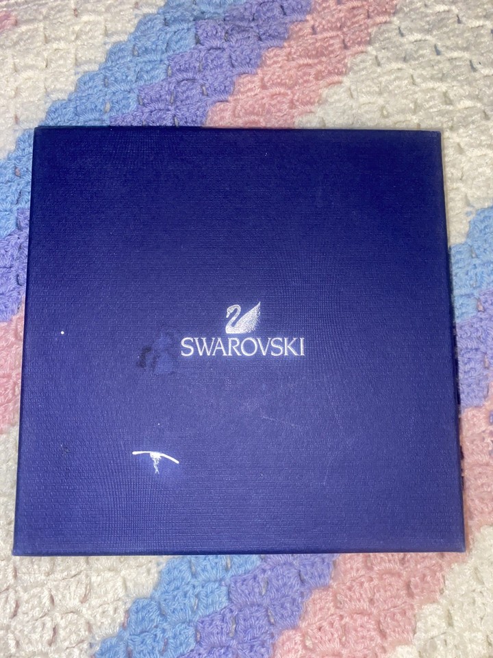 Swarovski Sensation Chandelier Pear Cut Crystal Pendant Necklace slight ...